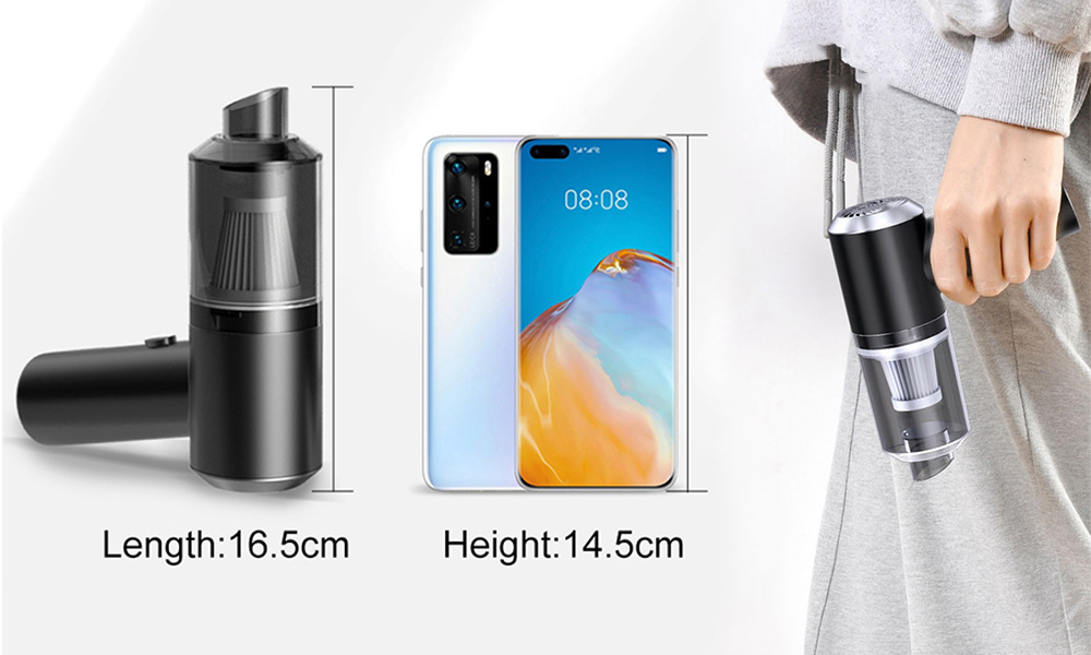 Effortlessly Tackle Any Mess with Keilini's Wireless Handheld Car ...