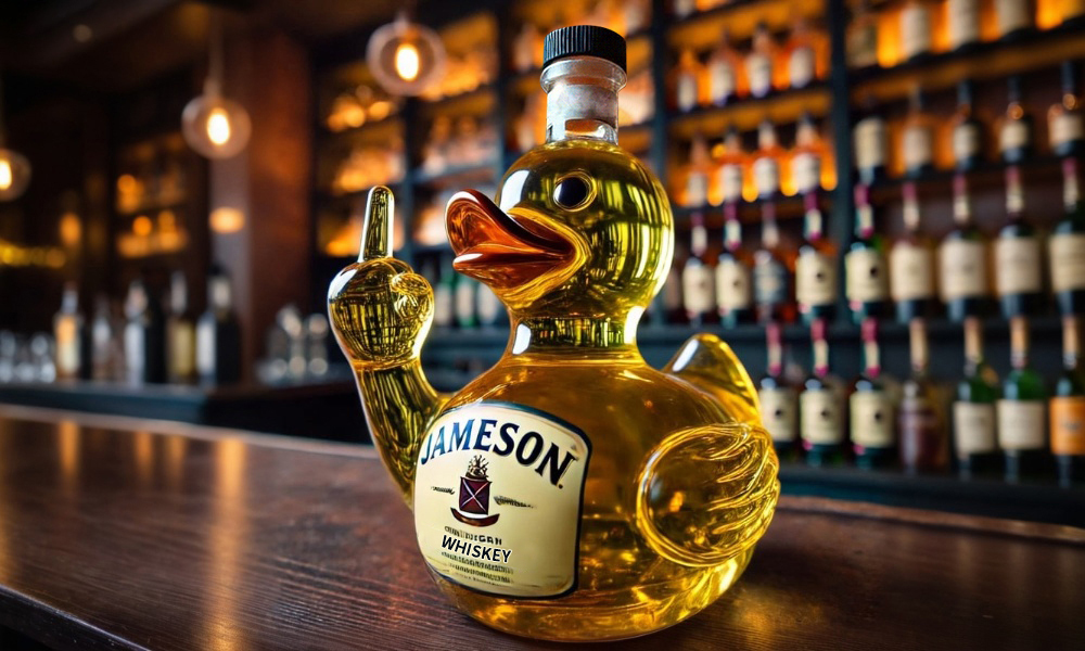 Not Just a Gag—This Duck Whiskey Bottle Made My Brother Laugh So Hard ...